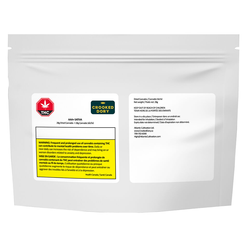 Crooked Dory AAA+ Sativa 28g | Sativa | Montrose Cannabis